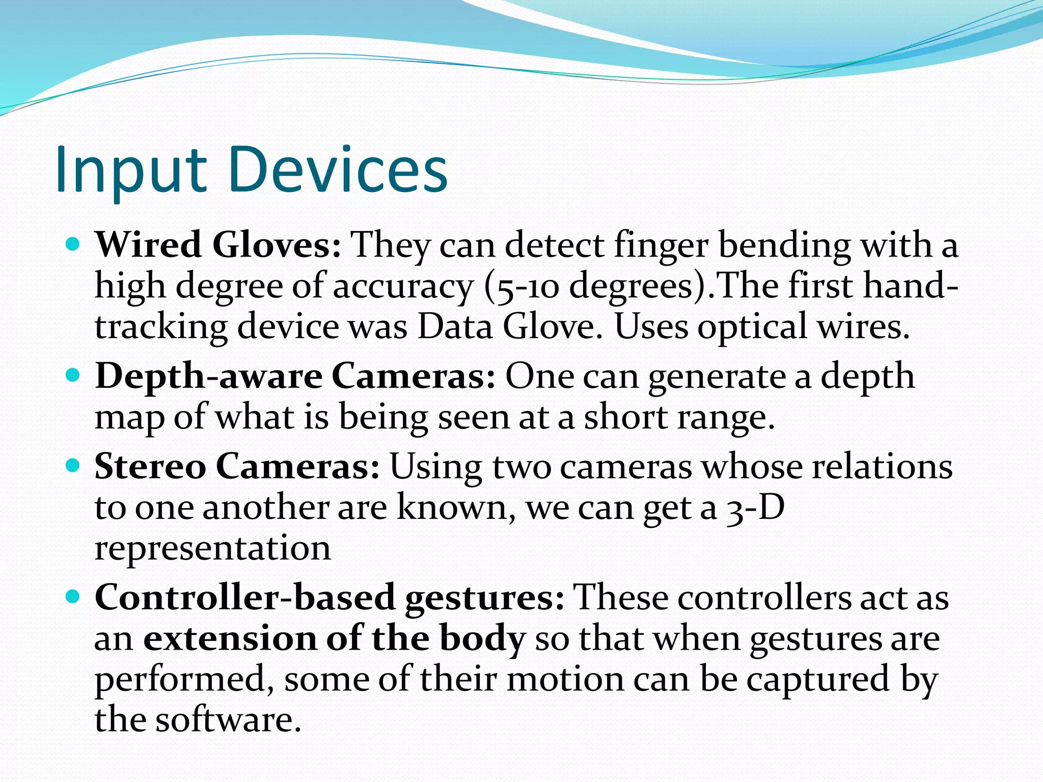 Gesture recognition technology | PPTX