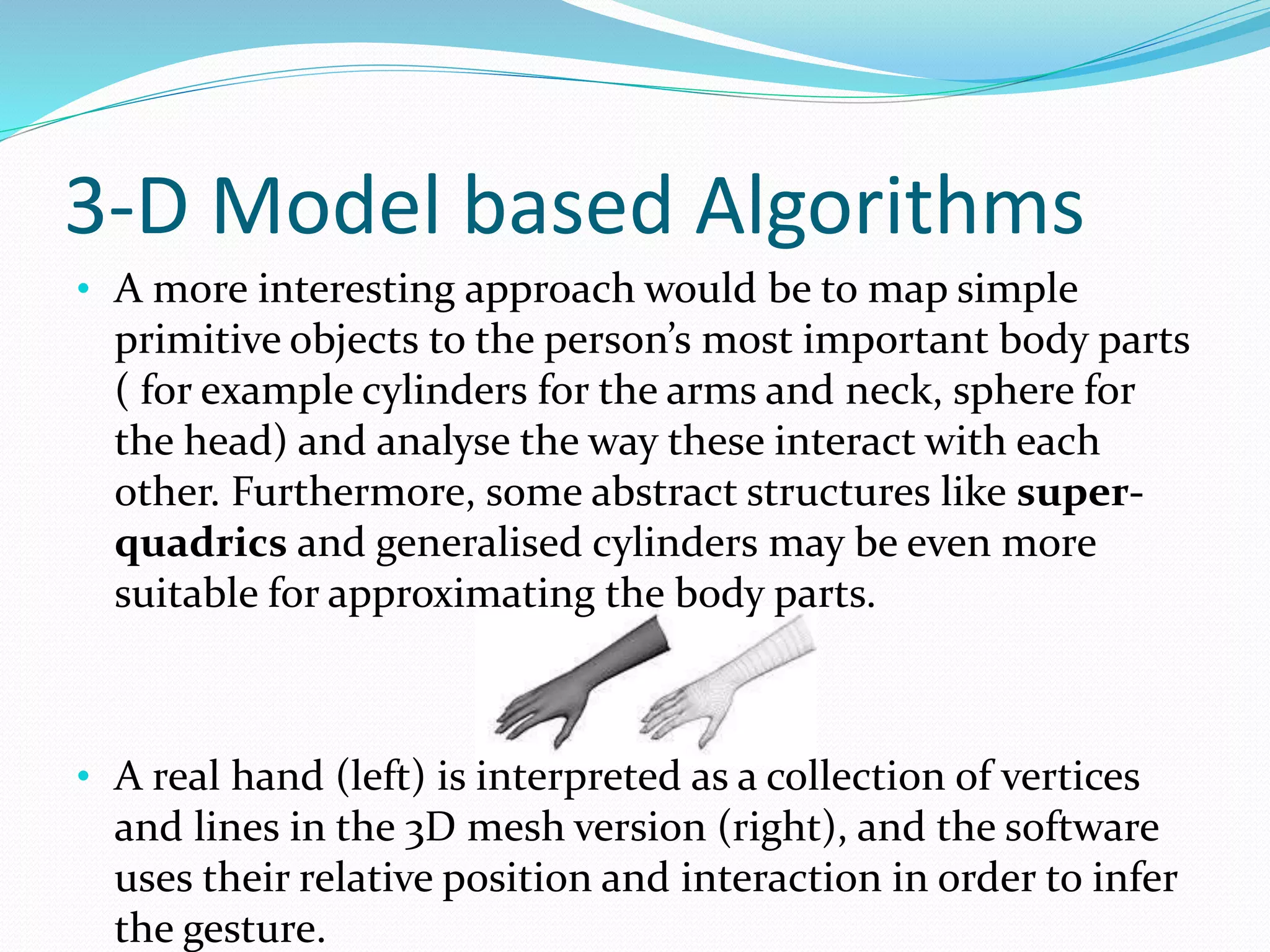 Gesture recognition technology | PPTX