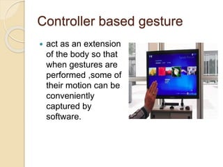 Gesture recognition technology | PPT