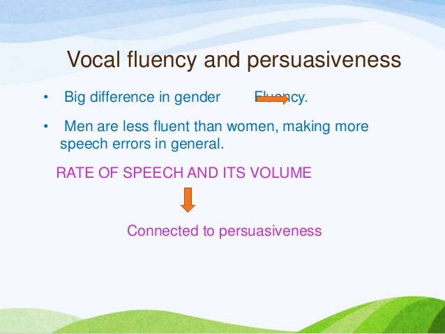 Gestures and Vocal Expression