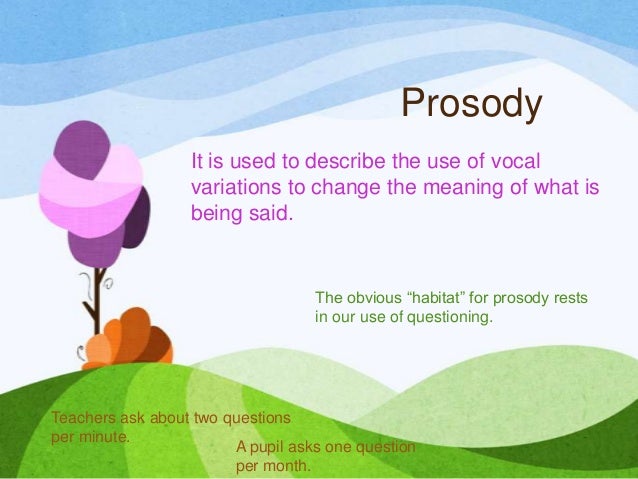 Gestures and Vocal Expression