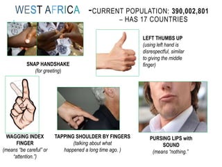 Gestures of Africa | PPT