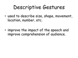 Gestures | PPTX