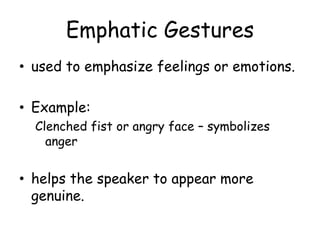 Gestures | PPTX