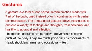 Gestures | PPTX