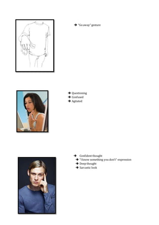 A comprehensive guide to common hand gestures | DOCX