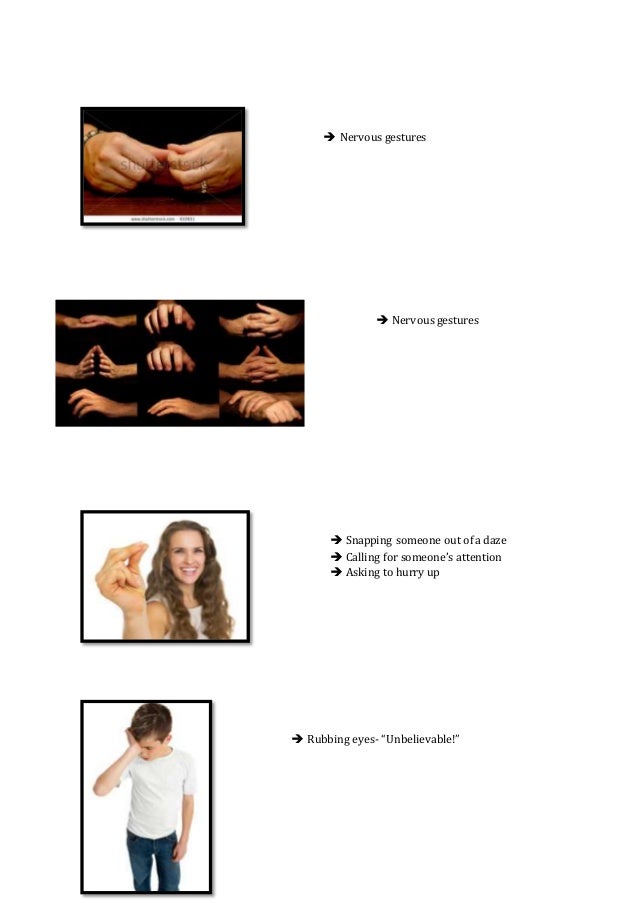 A comprehensive guide to common hand gestures