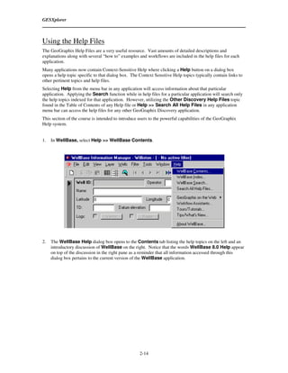 Gesx chapter02 creating a project | PDF