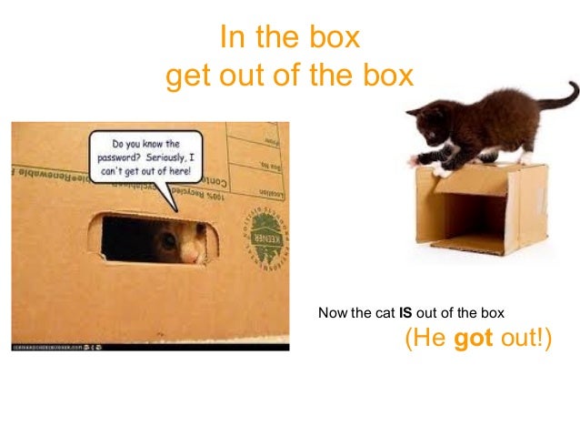 "Get" - meaning of the verb