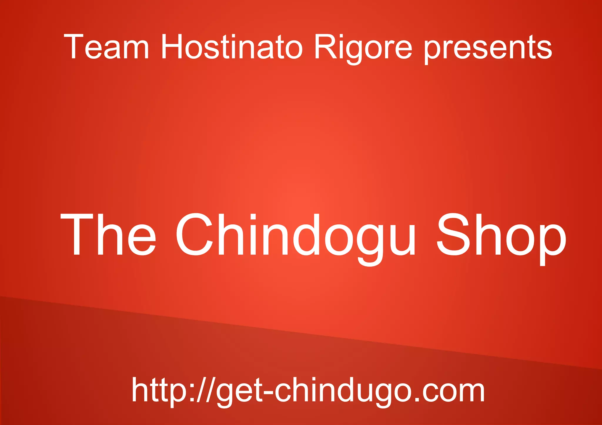 Get chindogu | ODP