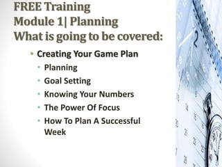 Time Management Tips - Time Management Formula 1.0 Free Training | PPTX