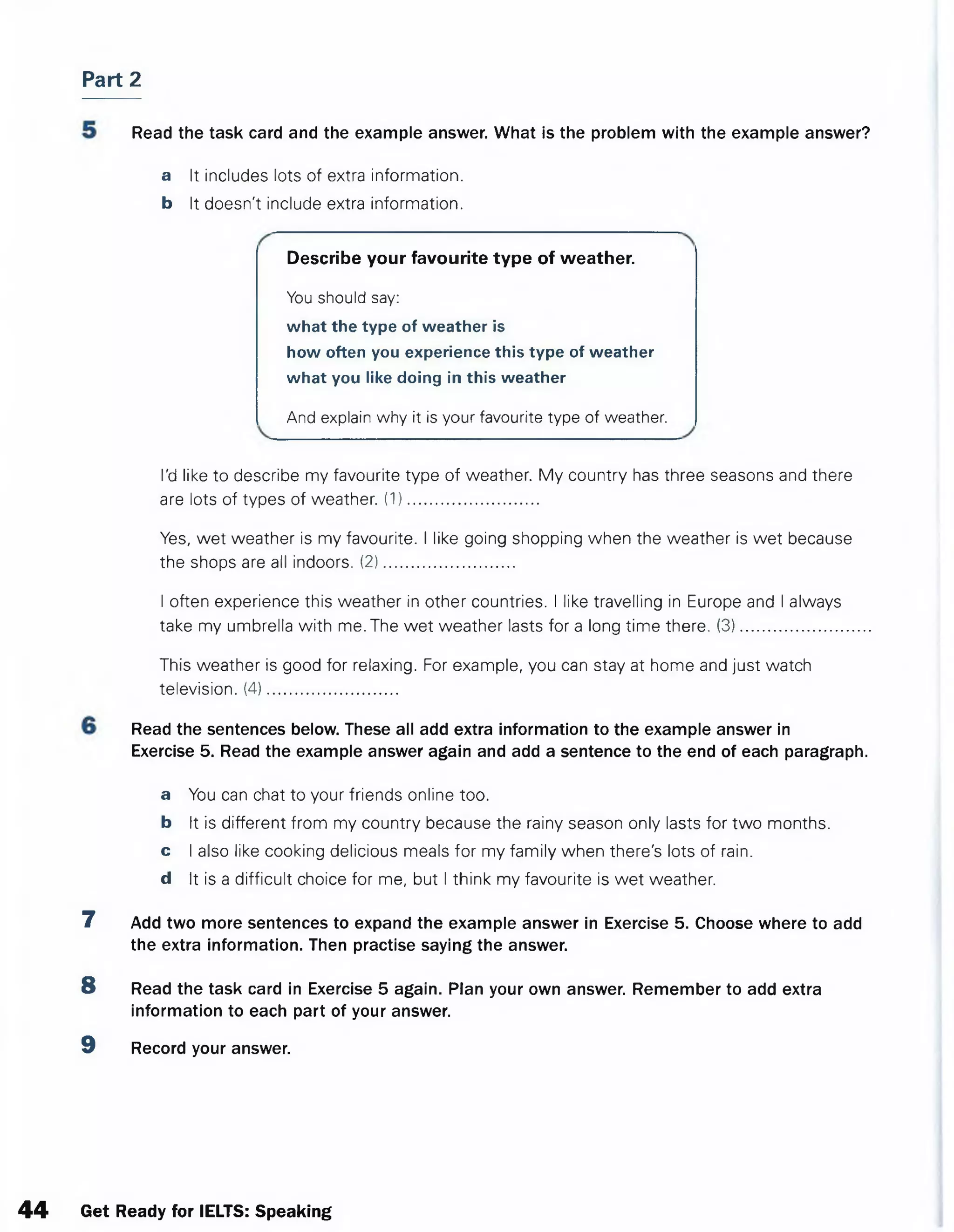 Get ready-for-ielts-speaking-pre-intermediate | PDF