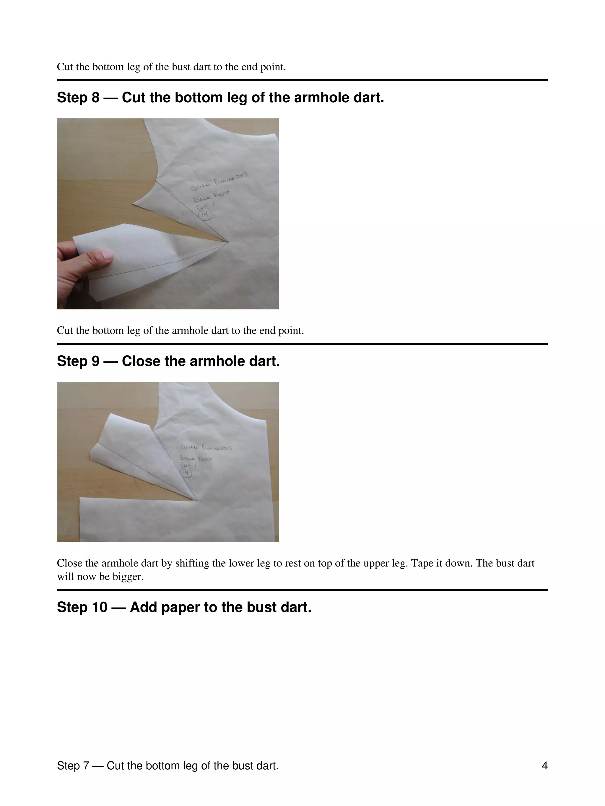 Get rid-of-a-gaping-armhole original | PDF | Needlework | Arts and Crafts