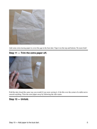 Get rid-of-a-gaping-armhole original | PDF | Needlework | Arts and Crafts