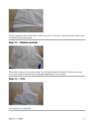 Get rid-of-a-gaping-armhole original | PDF | Needlework | Arts and Crafts