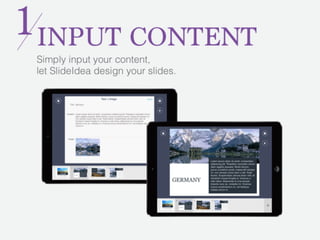Get started with SlideIdea | PDF