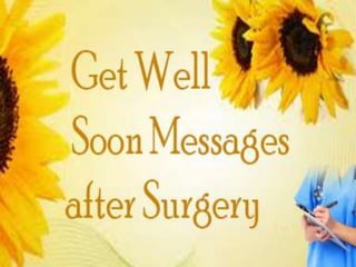 Get Well Soon Messages