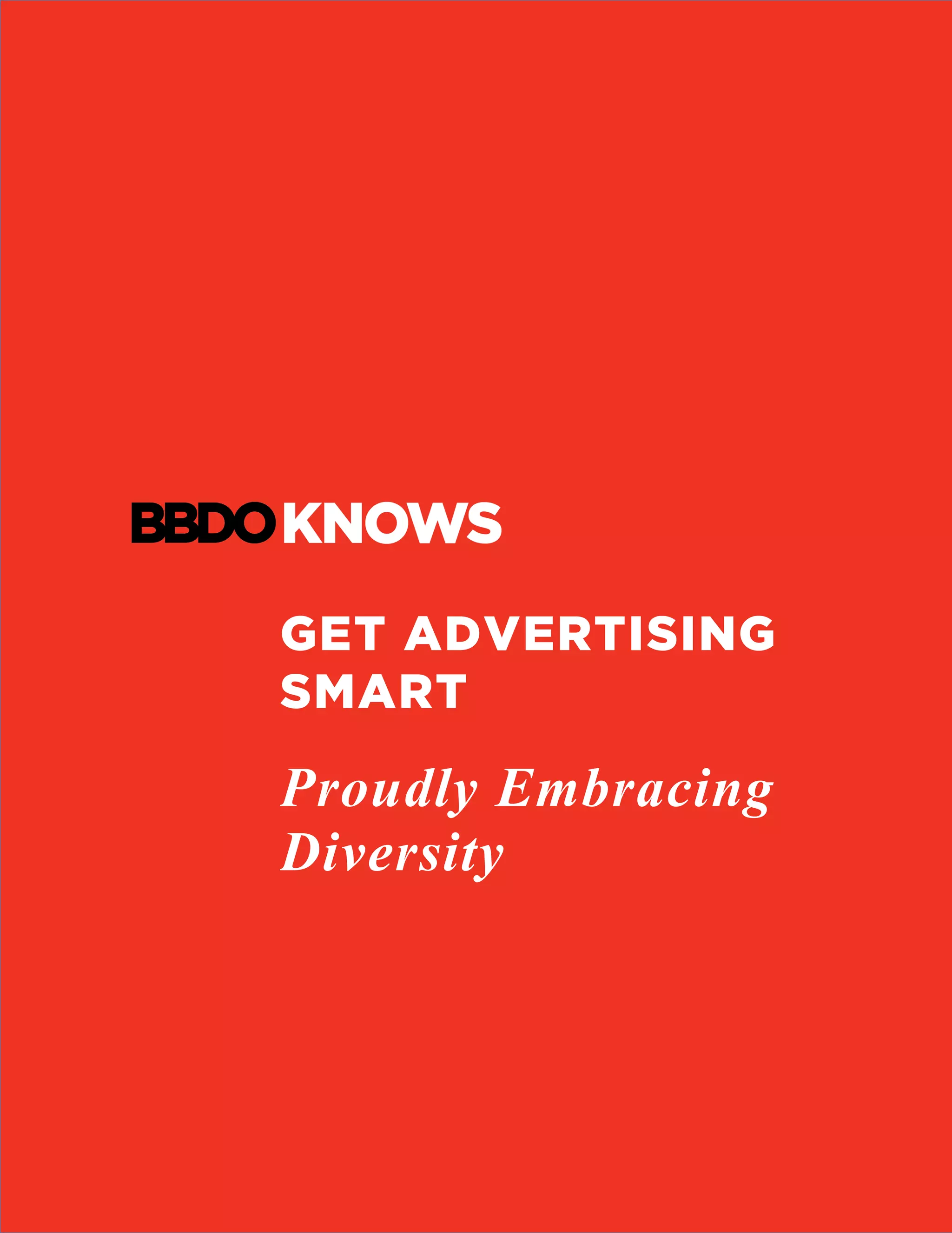Get Advertising Smart - Proudly Embracing Diversity | PDF