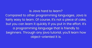 Java Training In Coimbatore | PPT