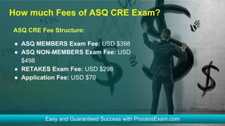 Get All Information About ASQ Certified Reliability Engineer (CRE ...