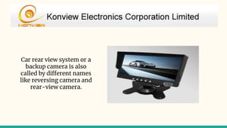 Get an Exclusive Range of Car Rear View System | PPT