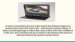 Get an Exclusive Range of Car Rear View System | PPT