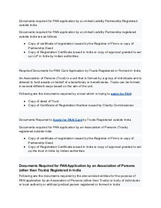 Apply your pan card at just ₹299/- | PDF