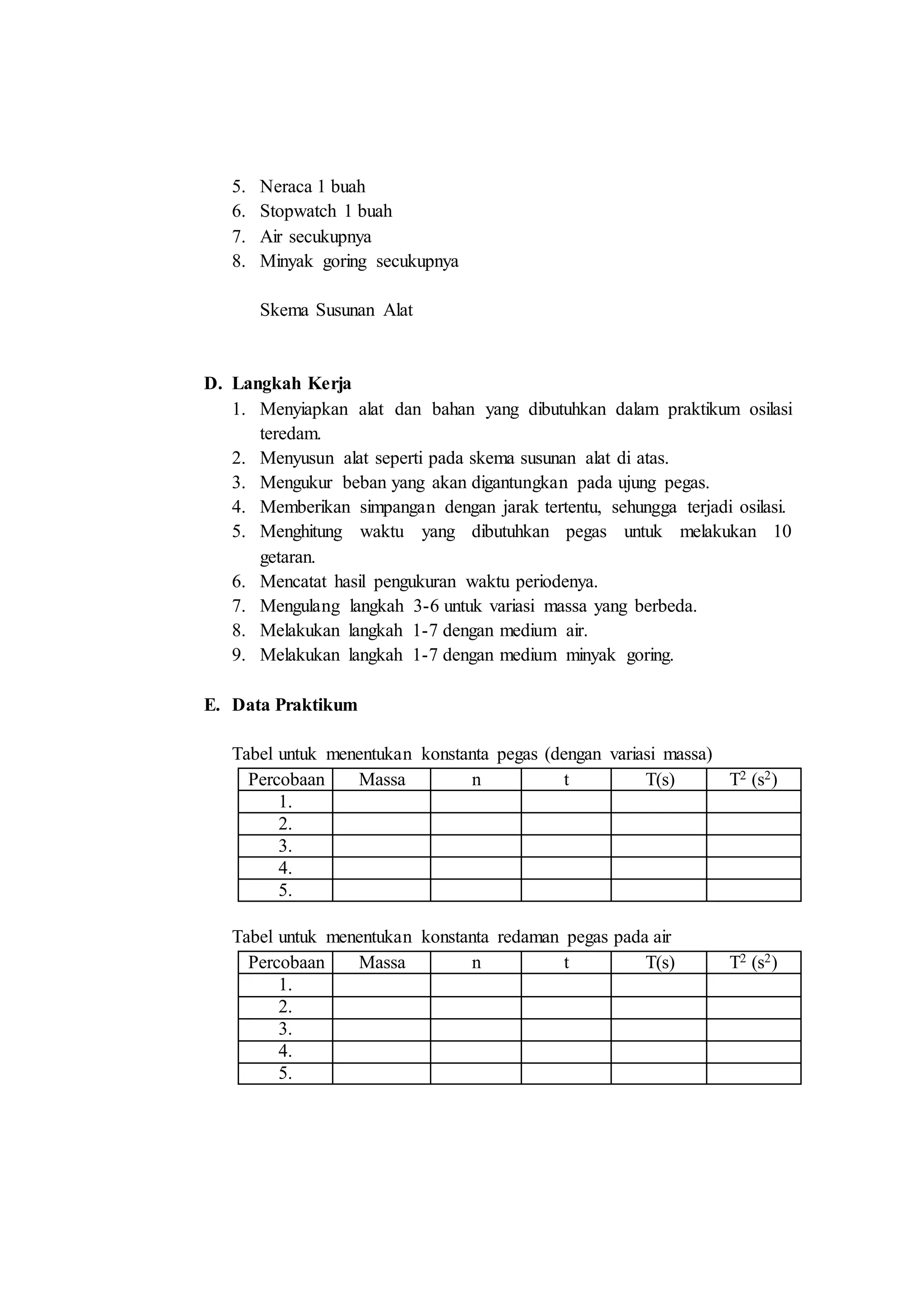 Getaran teredam | DOCX