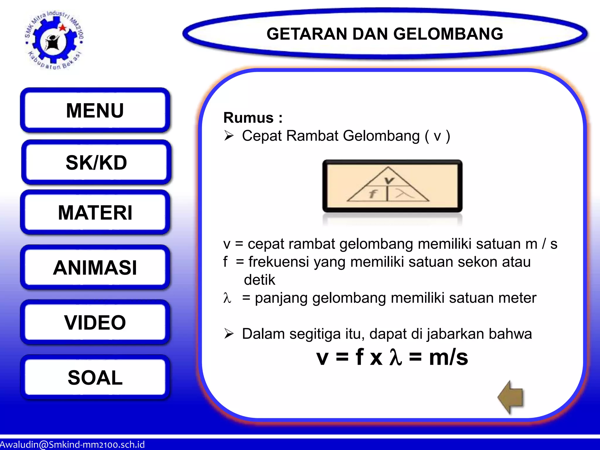 Getaran dan gelombang | PPTX