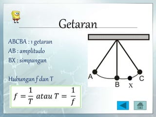Getaran dan gelombang | PPTX