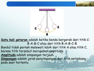 Getaran dan gelombang | PPTX