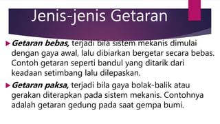 Getaran dan gelombang - FISIKA 1 | PPTX