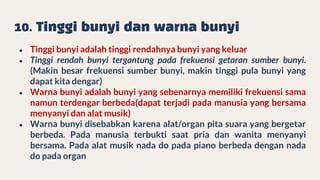 Getaran dan gelombang (Bunyi) | PPTX