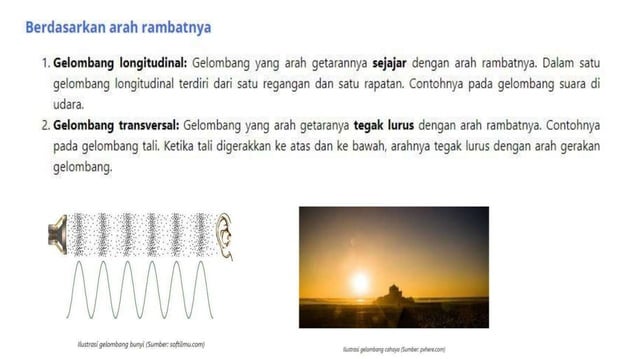 GETARAN, GELOMBANG DAN BUNYI POWERPOINT FIX | PPT