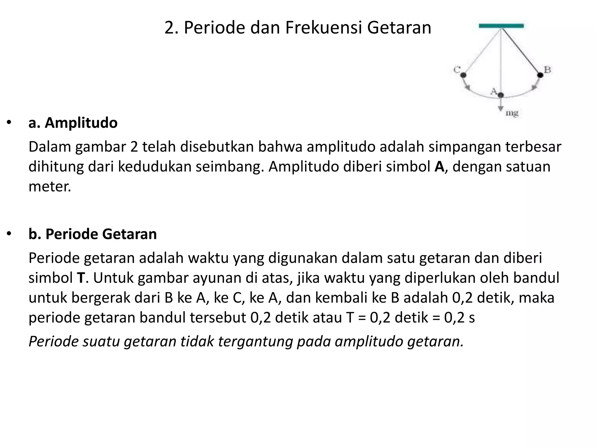 Getaran, gelombang | PPTX