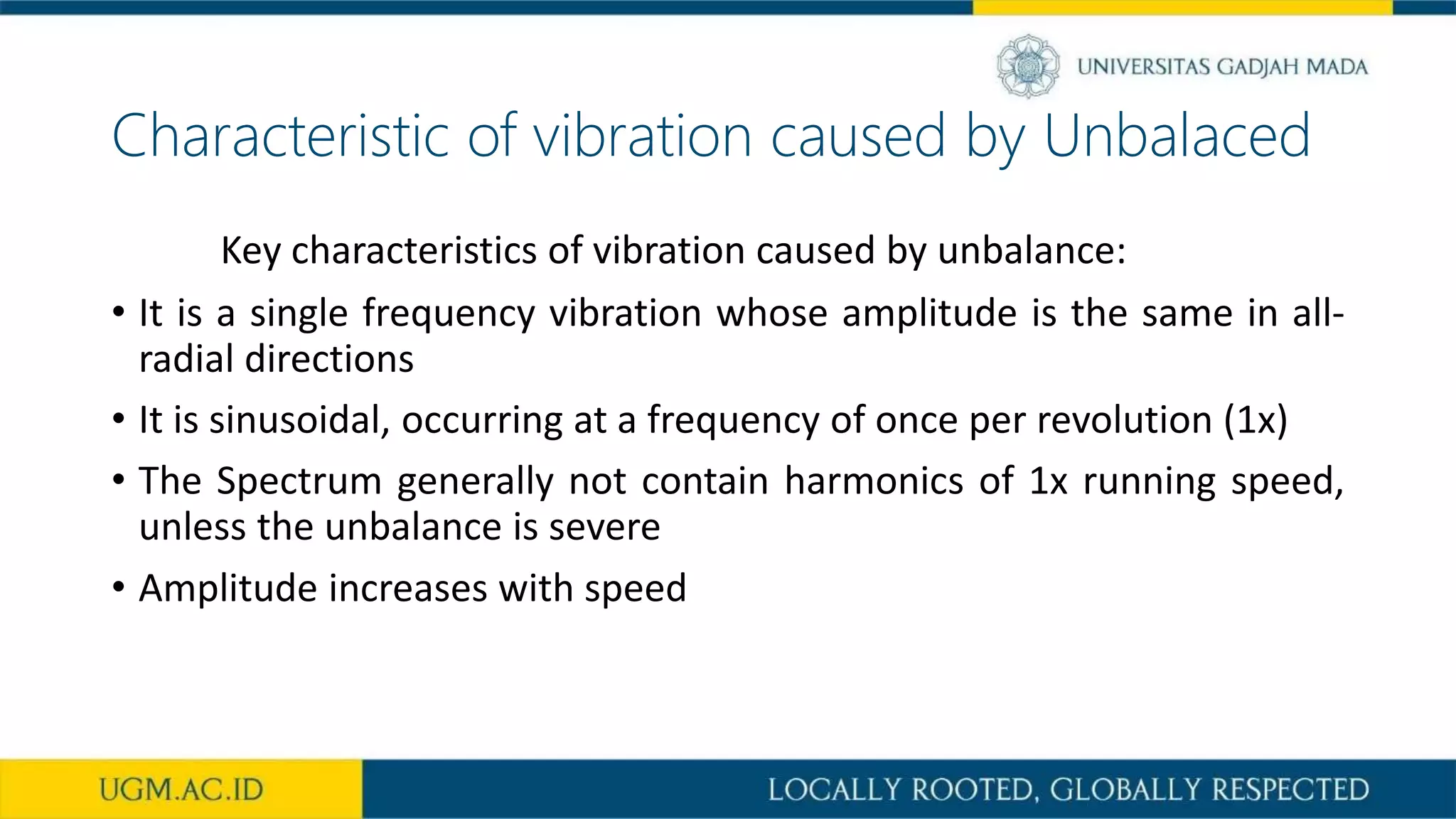 Getaran mechanics task (unbalance vibration) | PPTX