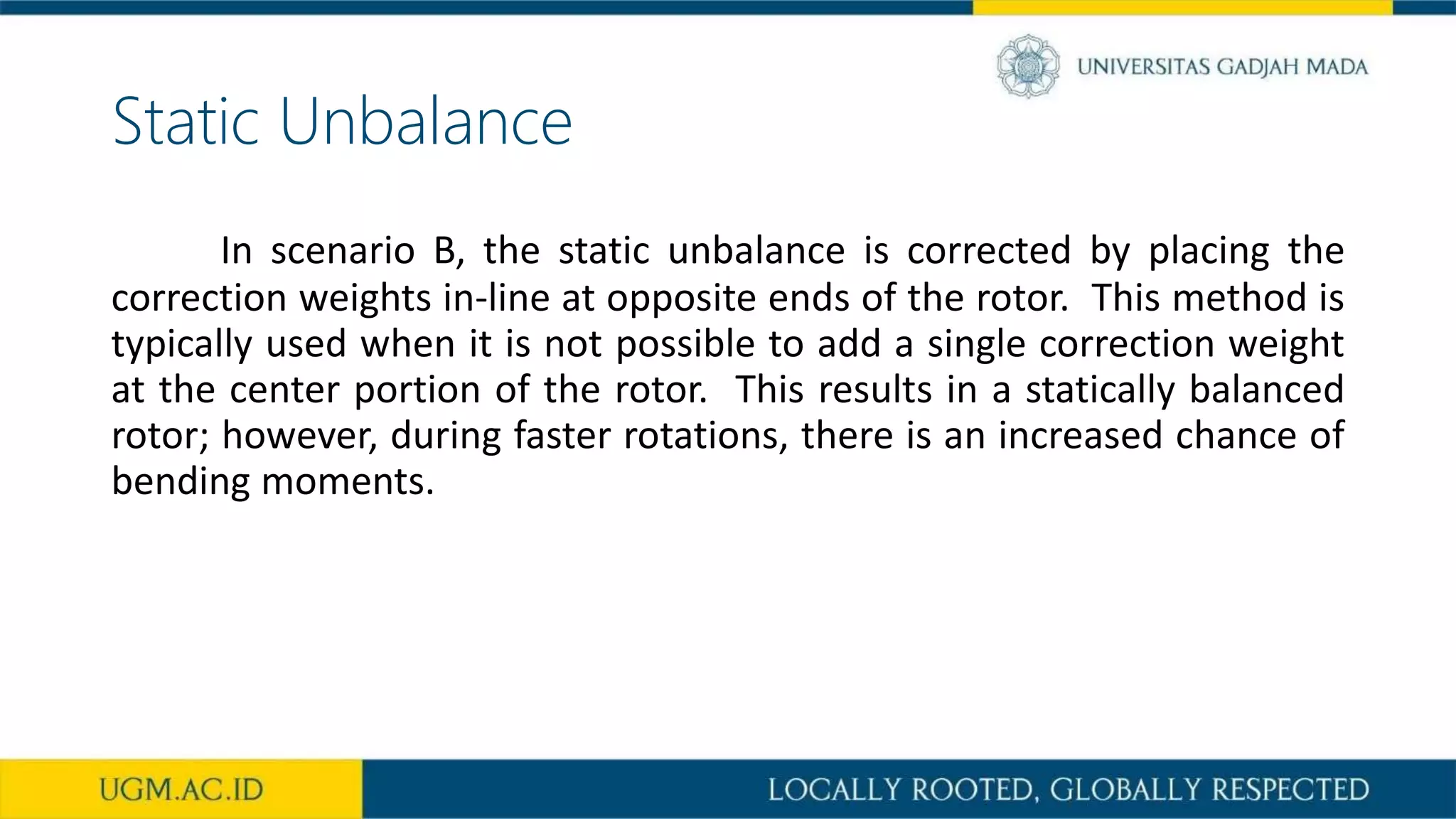 Getaran mechanics task (unbalance vibration) | PPTX
