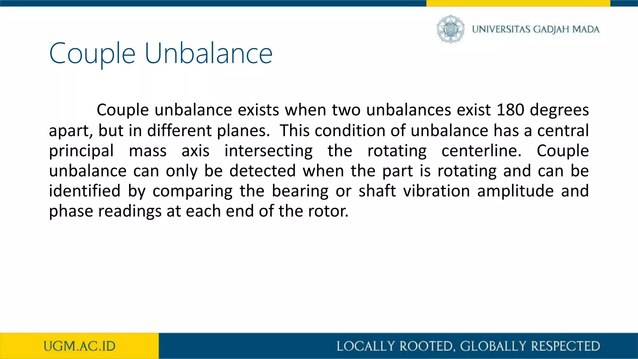 Getaran mechanics task (unbalance vibration) | PPTX