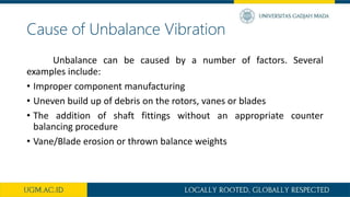Getaran mechanics task (unbalance vibration) | PPTX