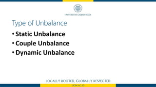 Getaran mechanics task (unbalance vibration) | PPTX