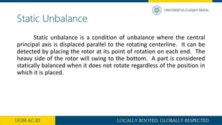Getaran mechanics task (unbalance vibration) | PPTX