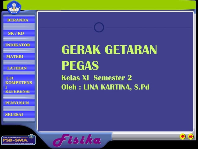 Getaran pegas | PPT