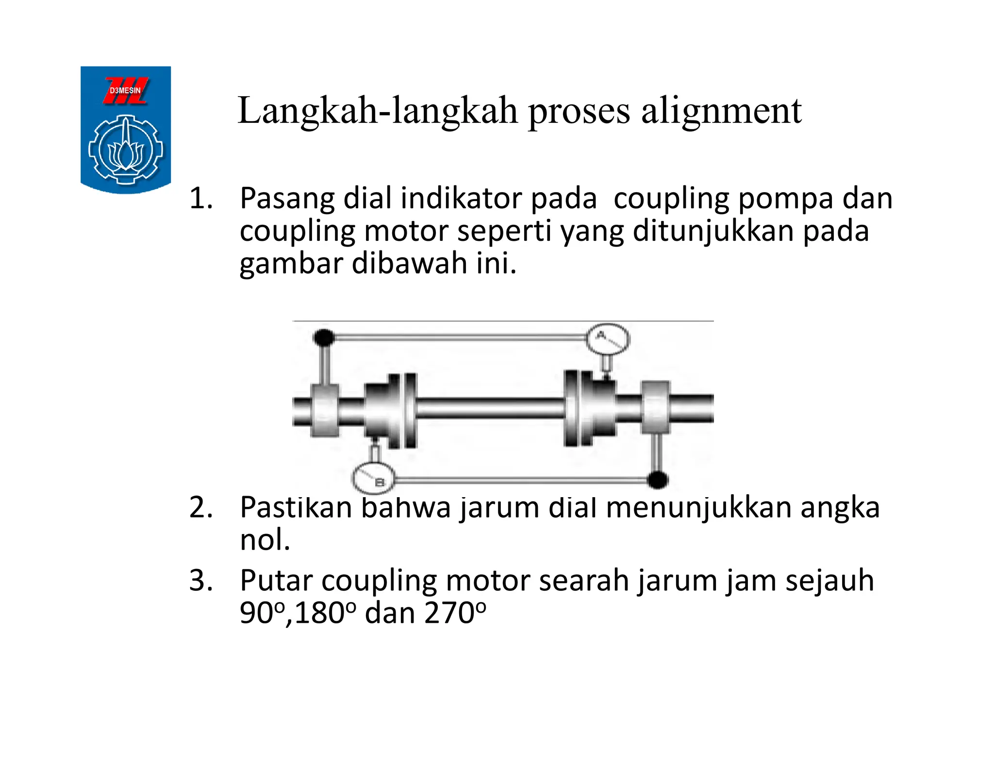 Getaran pompa dan perhitungan alingment pompa | PDF