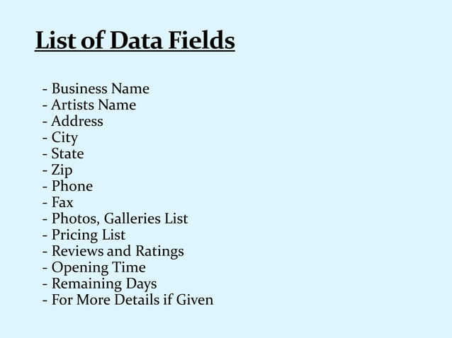 Get Art Auction Prices Data List | PPT