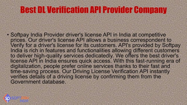 Get best DL Verfication API At Best Price.pptx