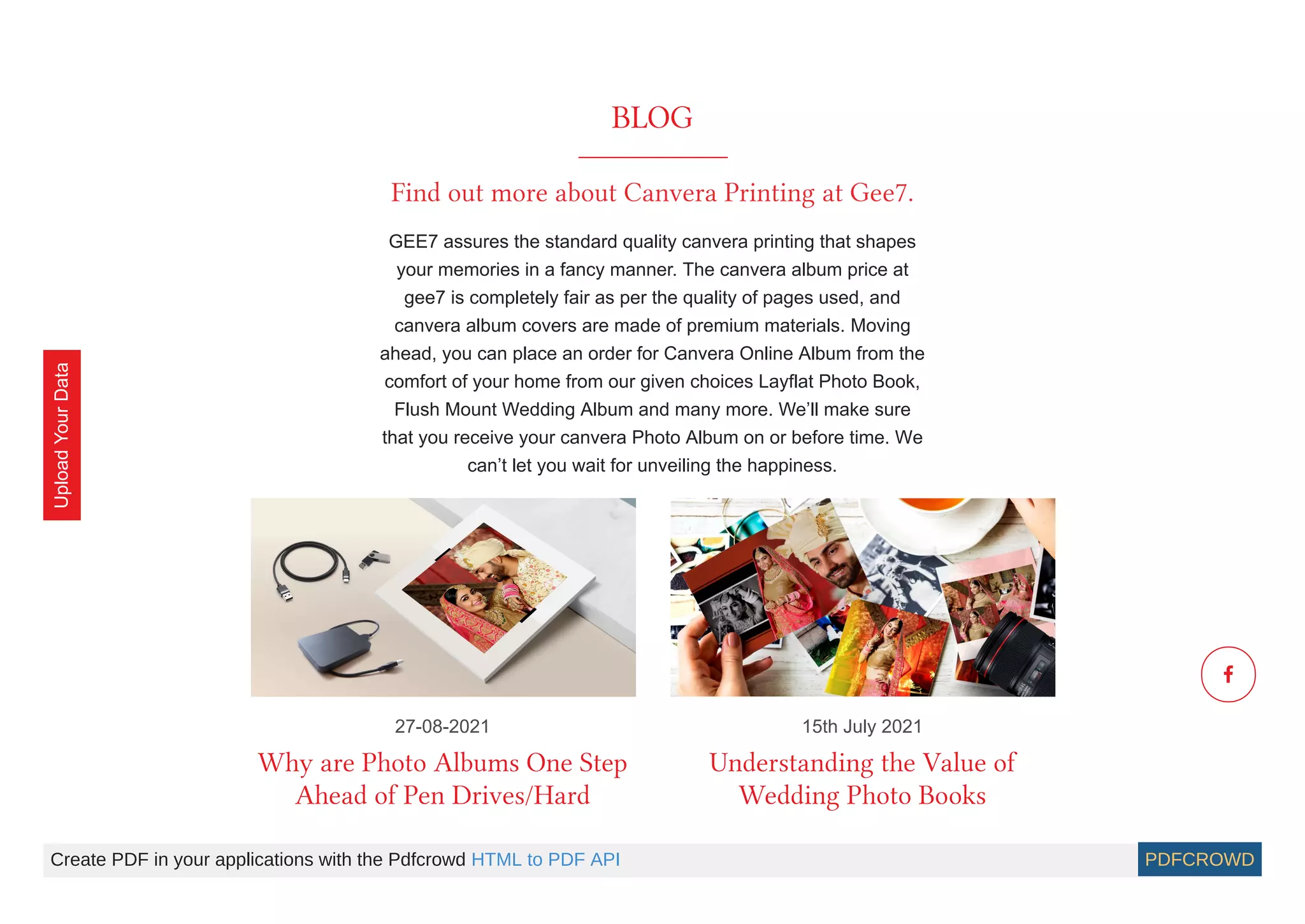 Get Canvera Printing - gee7 | PPT
