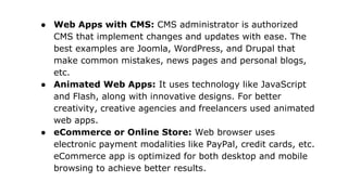 Get better understanding between web app vs cloud app | PPT