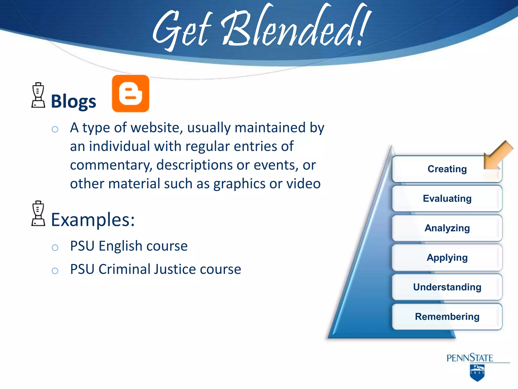 Get Blended! A Six-Pack of Free Online Tools for Creating Blended Learning | PPTX