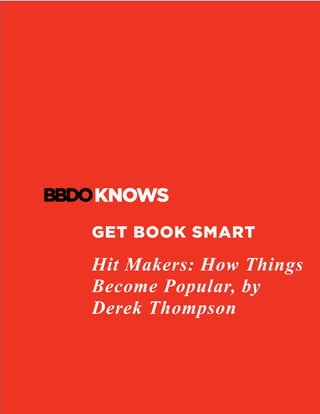 Get Book Smart - Hit Makers | PDF