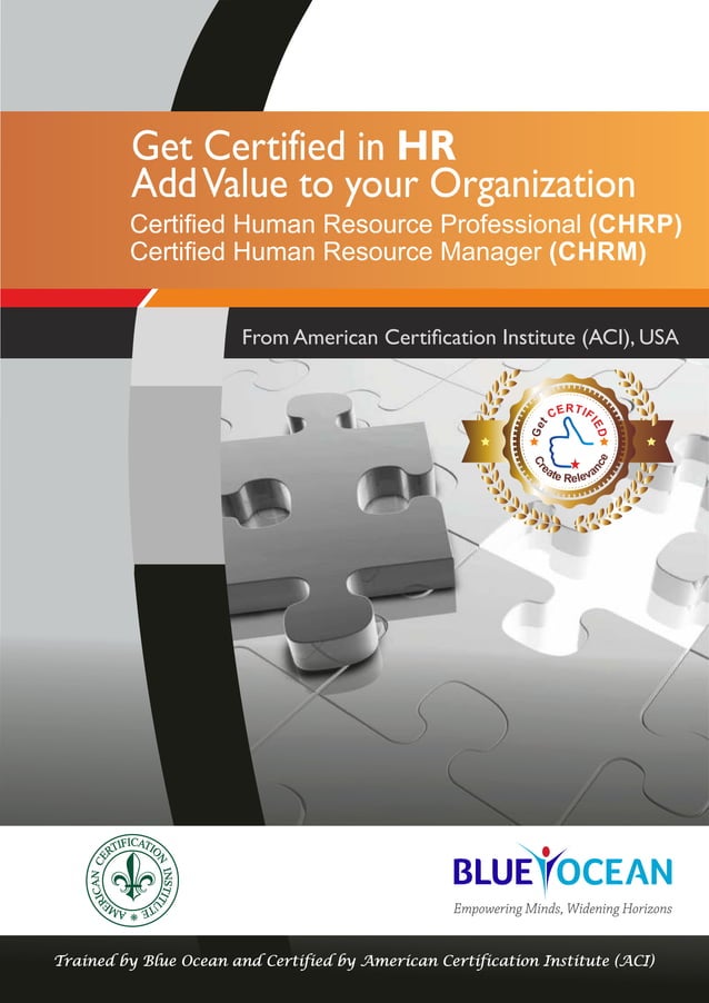 Get Certified in Human Resources CHRP CHRM UAE | PDF